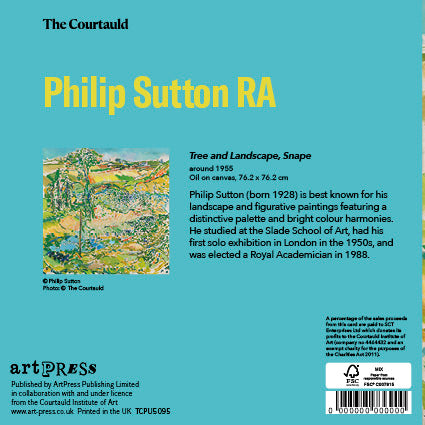 Philip Sutton, Tree and Landscape, Snape – ArtPress Publishing Ltd