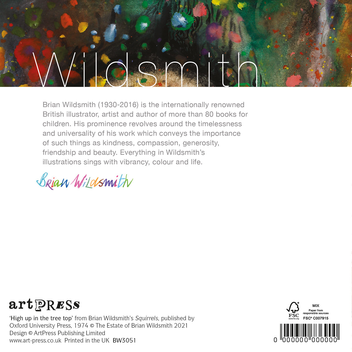 Brian Wildsmith – ArtPress Publishing Ltd