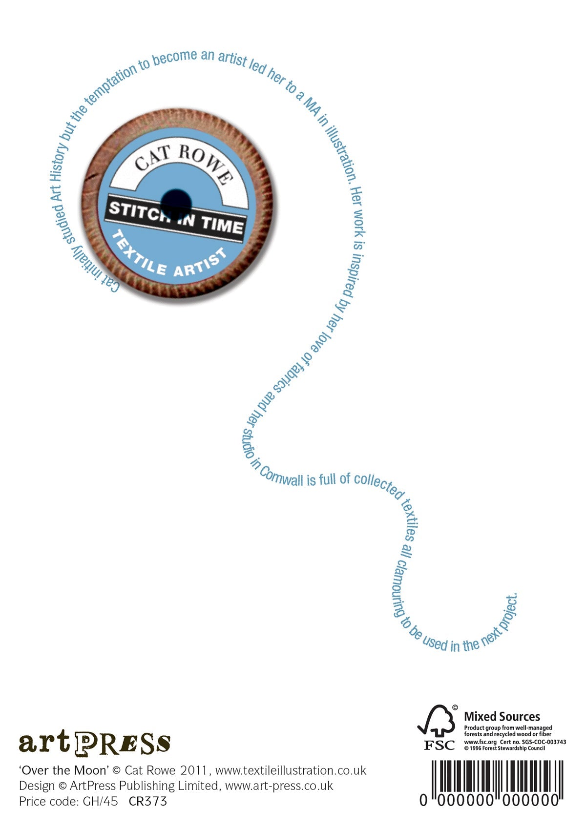 Cat Rowe - Stitch in Time – ArtPress Publishing Ltd