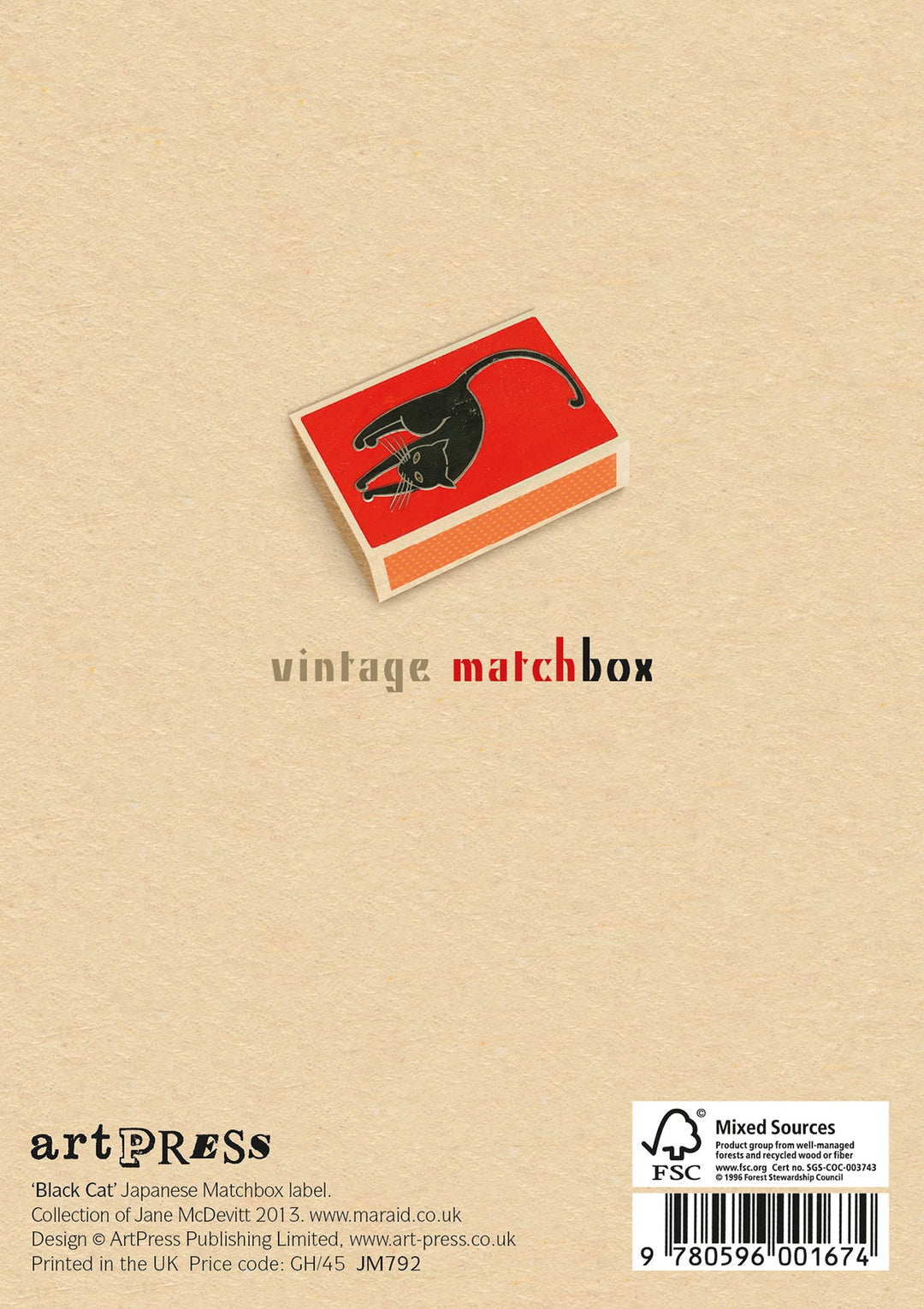Vintage Matchbox - Animals – ArtPress Publishing Ltd