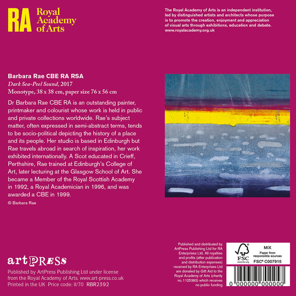 Barbara Rae CBE RA RSA – ArtPress Publishing Ltd